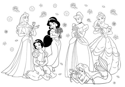 Coloriage Princesse Télécharger Et Imprimer Pour Filles