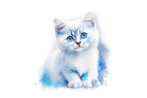 White Kytten Graphic By Art Hobbyt · Creative Fabrica