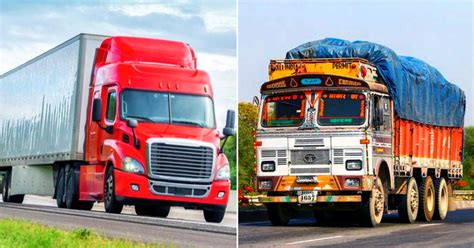 American Semi Truck Vs European And Indian Trucks Why Are They So Different