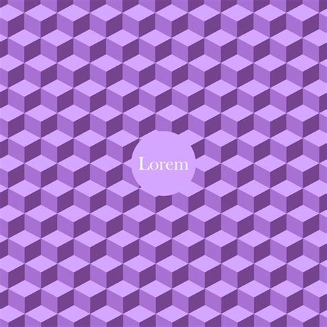 Rectangle Violet Vecteur Premium