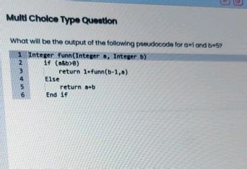 Mult Cholce Type Queetion What Will Be The StudyX