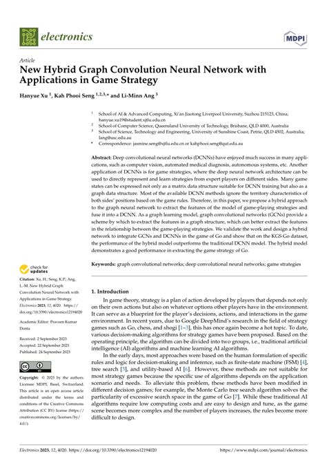 PDF New Hybrid Graph Convolution Neural Network With Applications In