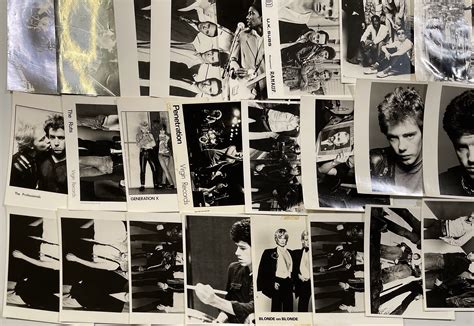 Lot 547 Punk Memorabilia Inc 8x10 Photo Collection