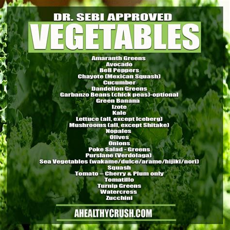 From Dr Sebis Nutritional Guide Visit The Post For More Dr Sebi
