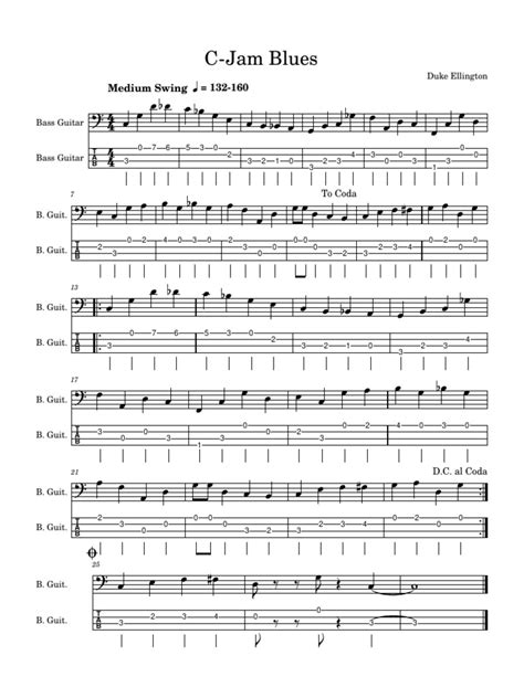 Jazz Combo Bass Pdf American Popular Music Musical Forms