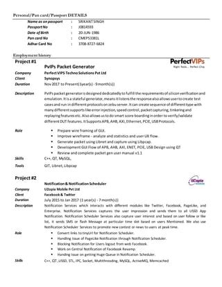 Srikant Singh PDF