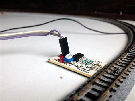 Automated Model Railroad Layout Running Two Trains V20 Arduino