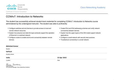 Abhishek Kumar On Linkedin Cisconetworking