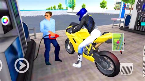 D Driving Class Gas Station Funny Driving D Motorcycle Driving Simulator Android Gameplay