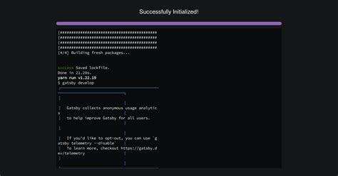Gatsby Starter Default Codesandbox