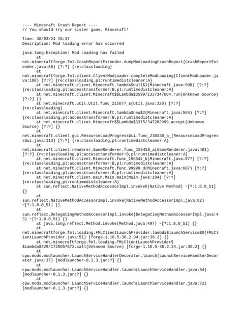 Crash 2024 03 30 153705 Fml Pdf Java Virtual Machine Software