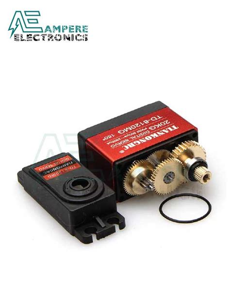 20kg High Torque Servo Motor 180 Degree Ampere Electronics