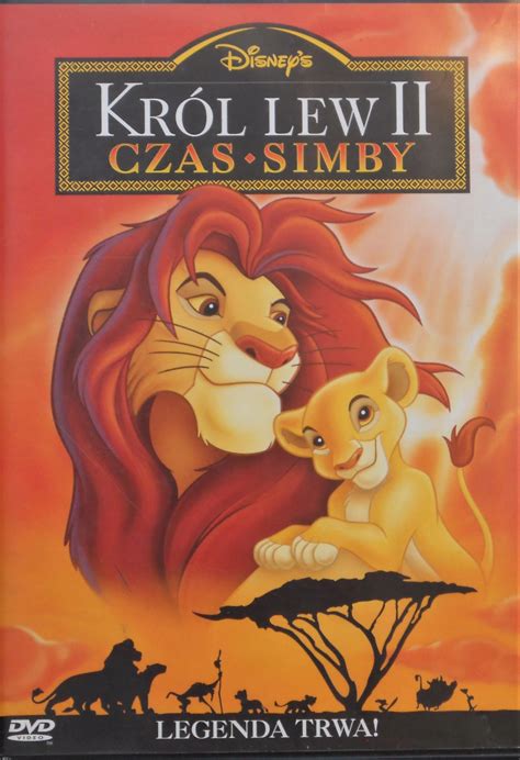 KrÓl Lew 2 Czas Simby Legenda Trwa Disney 12804884350 Sklepy