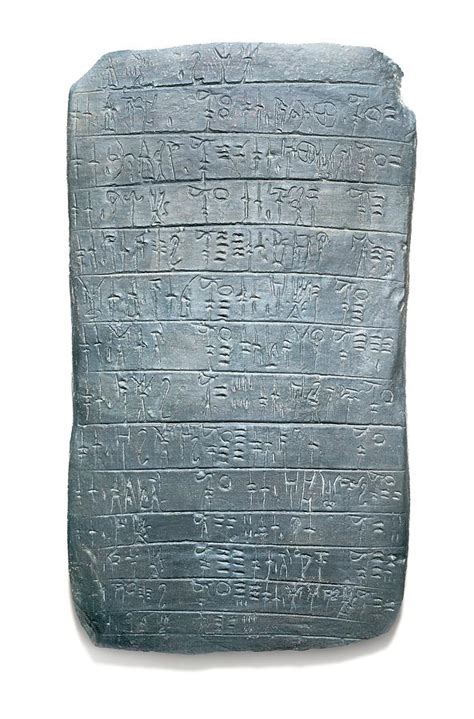 Linear B Tablet Photograph By David Parker Pixels
