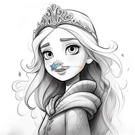 Dessin Princesse Facile Dessin Facile Princesse à Faire
