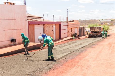 Prefeitura De Araripina Inicia Pavimentação Asfáltica No Saúna Blog