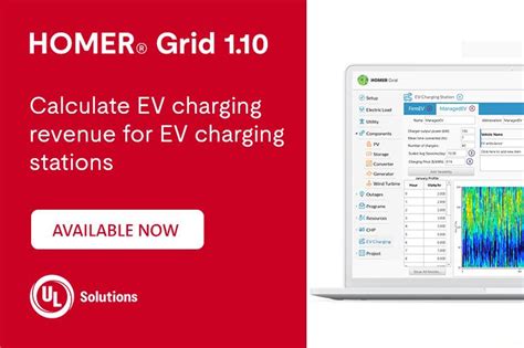 Homer Grid 1 10 New Ev Charging And Tariff Features Are Now Available