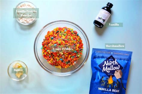 Protein Fruity Pebbles Rice Crispy Treats Joy To The Food