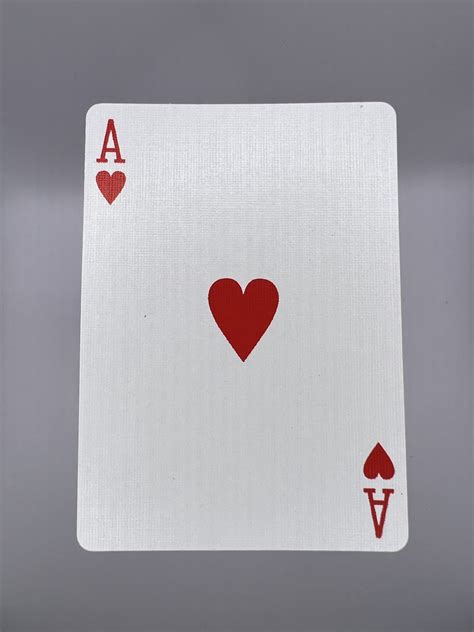 Ace Of Hearts Card