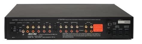 Adcom Gfp 555 Preamplifier
