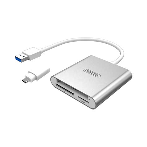 UNITEK USB MULTI CARD READER WITH TYPE C ADAPTER Y D Linkqage