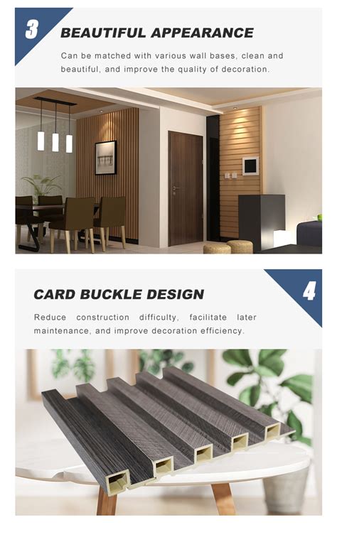 Wpc Pvc Wall Panel Fluted Interior Wall Panel For House Buy Wpc Wall