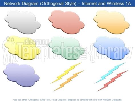 Network Diagrams Graphic For PowerPoint Presentation Templates