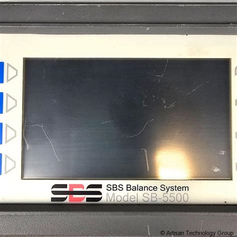 Sbs Sb 5500 Balance System Keypad Module Artisantg™