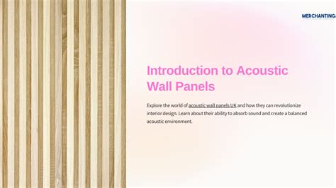 ppt acoustic wall panels powerpoint presentation free download id