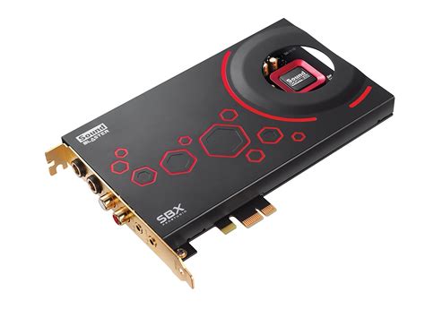 Creative Sb1510 Sound Blaster Zxr Pcie Audiophile Grade Gaming Sound