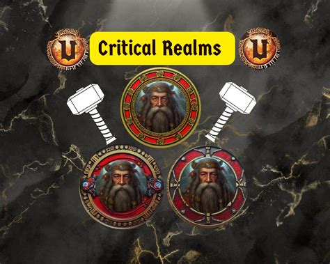Dwarf Dnd Token Border Pack 1 Dnd Token Frame Digital Etsy
