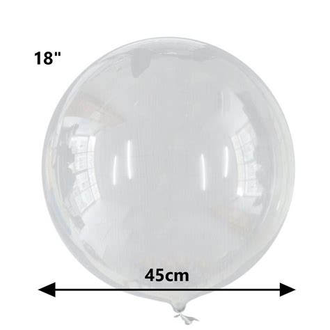 50 Unidades Balão Bubble 18 Polegadas Bobo Balloon Shopee Brasil