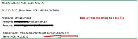 Access Export Csv Quotes