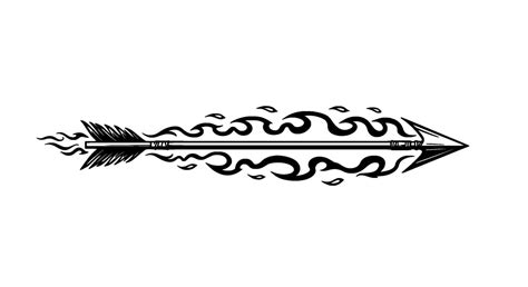 Tribal Arrow Tattoos Design Tribal Arrow Tattoos Design