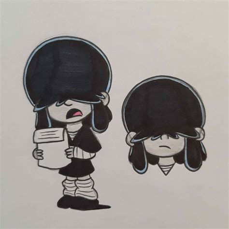 Lucy Loud Ghost Writers Press Version 1 By Rawtoonage On Deviantart