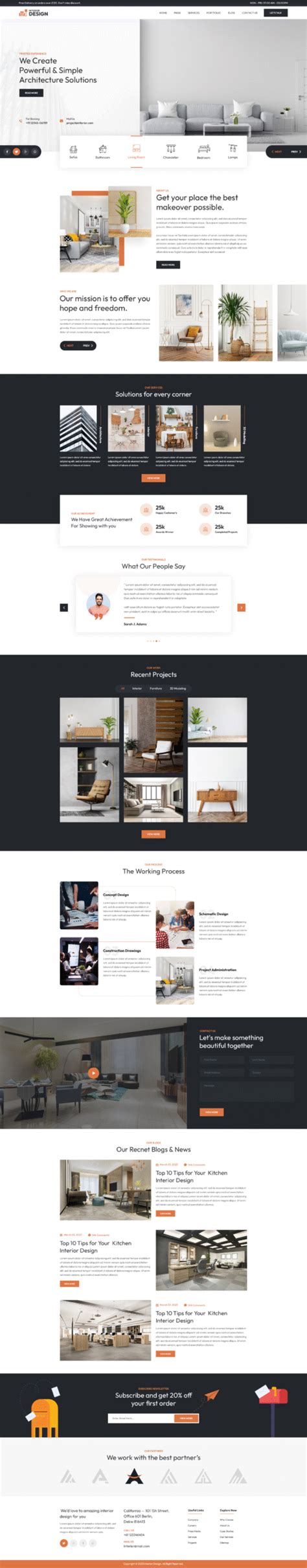 Interior Wordpress Theme