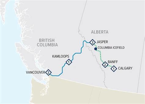 The Canadian Rockies By Rail Vancouver To Jasper