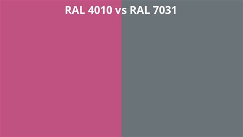 Ral 4010 Vs 7031 Ral Colour Chart Uk