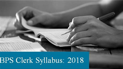 Ibps Clerk Syllabus For Crp Clerks Viii Topic Wise Prelims And Mains