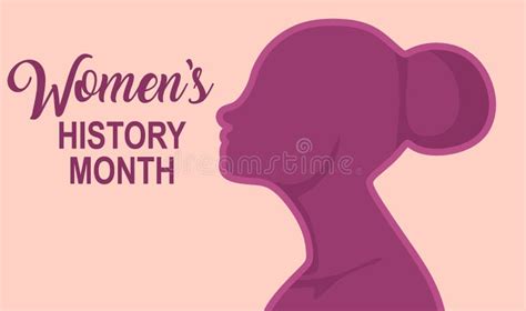Celebrate Womens History Month Stock Vector Illustration Of Brand