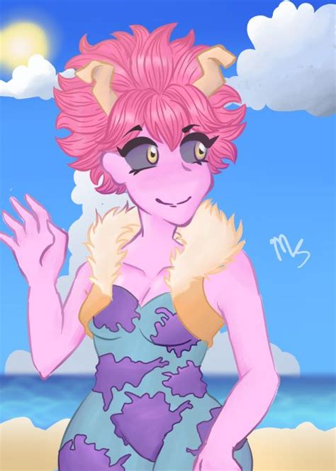 Mina Ashido Fanart By Me Scrolller