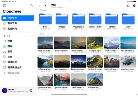 Cloudreve iOS iPadOS 2 0 0 更新 UI 更新 iPadOS 自定义标签 下载文件选择