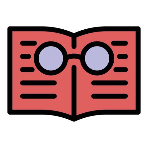 Book Exploration Icon Color Outline Vector 15141835 Vector Art At Vecteezy