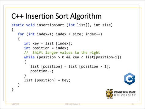 module 8 searching and sorting algorithms ppt download