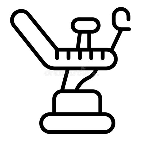 Contraception Chair Icon Outline Vector Health Control Stock Vector