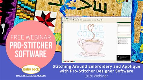 Stitching Around Embroidery And Applique Pro Stitcher Designer Software