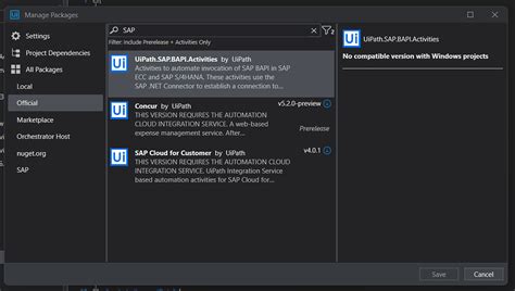Sap Bapi Activities Package Activities Uipath Community Forum
