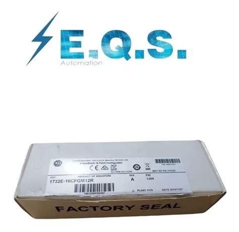Allen Bradley 1732e 16cfgm12r Armorblock Ethernet 16 I O Mercadolibre