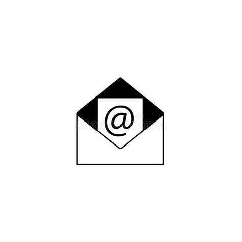 Open Envelope Grey Background Stock Illustrations 1039 Open Envelope