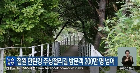 철원 한탄강 주상절리길 방문객 200만 명 넘어